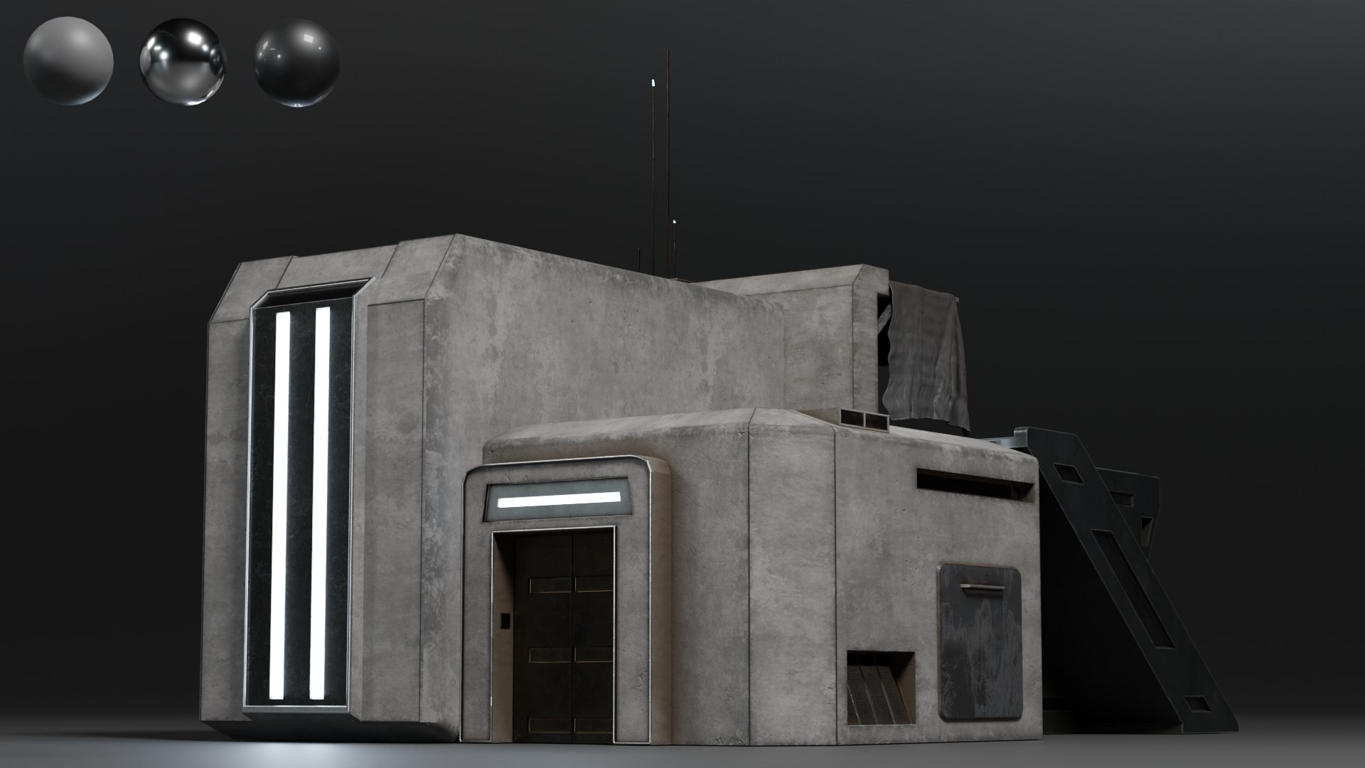3D Space Futuristic Base Whole Pacakage - TurboSquid 2369080