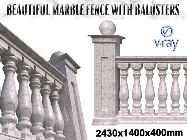 Balustrade 3D Models for Download | TurboSquid