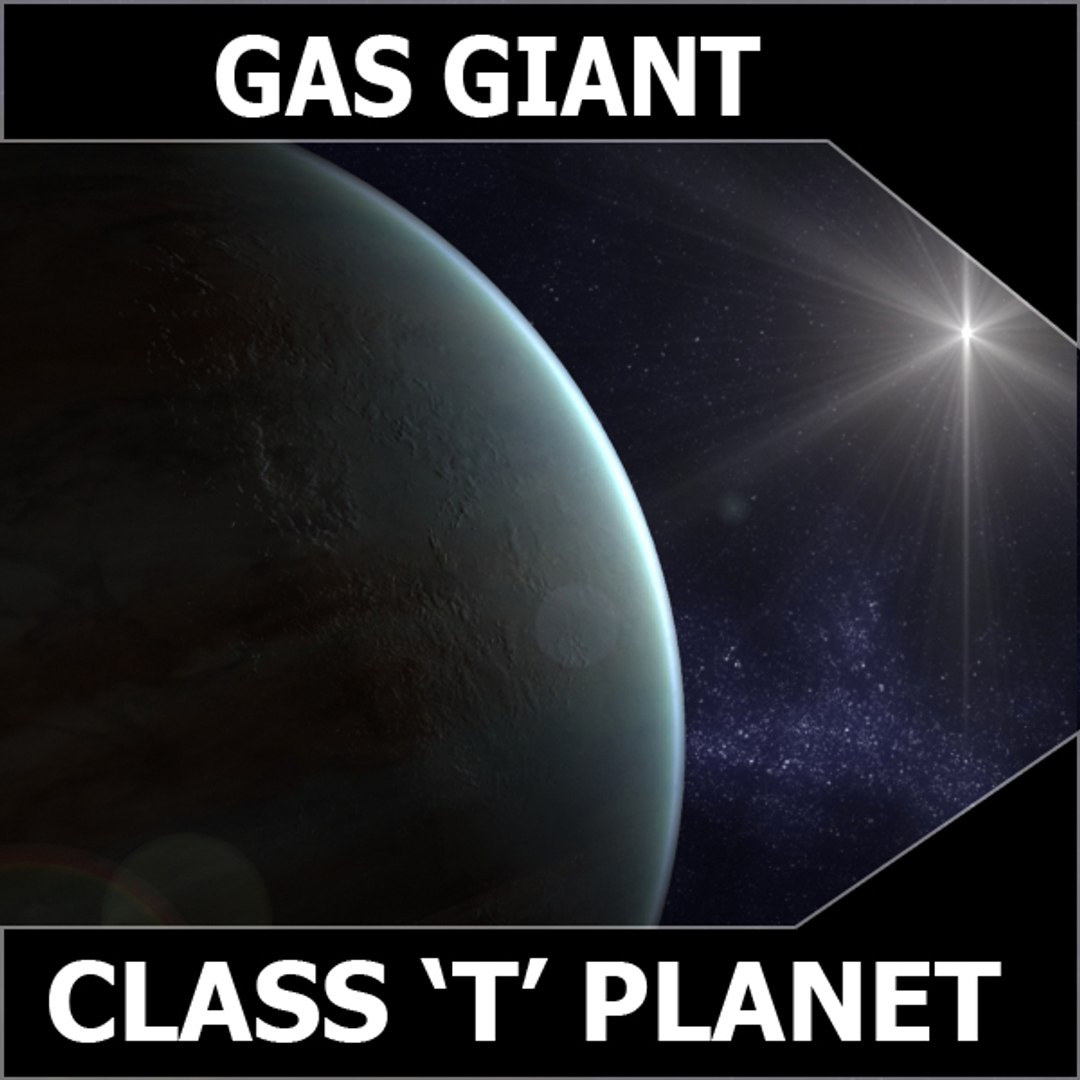 3dsmax Blue Gas Giant