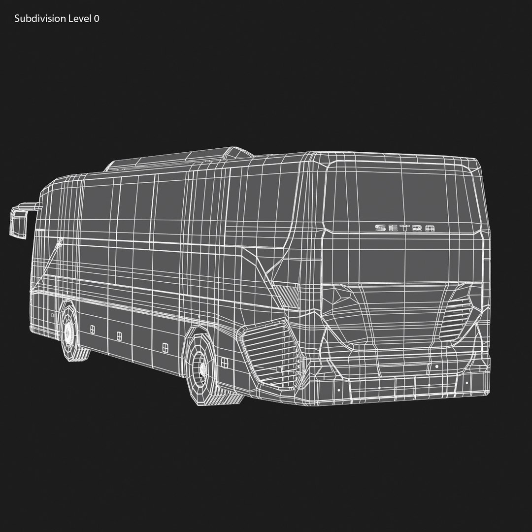 setra s 515 3d model