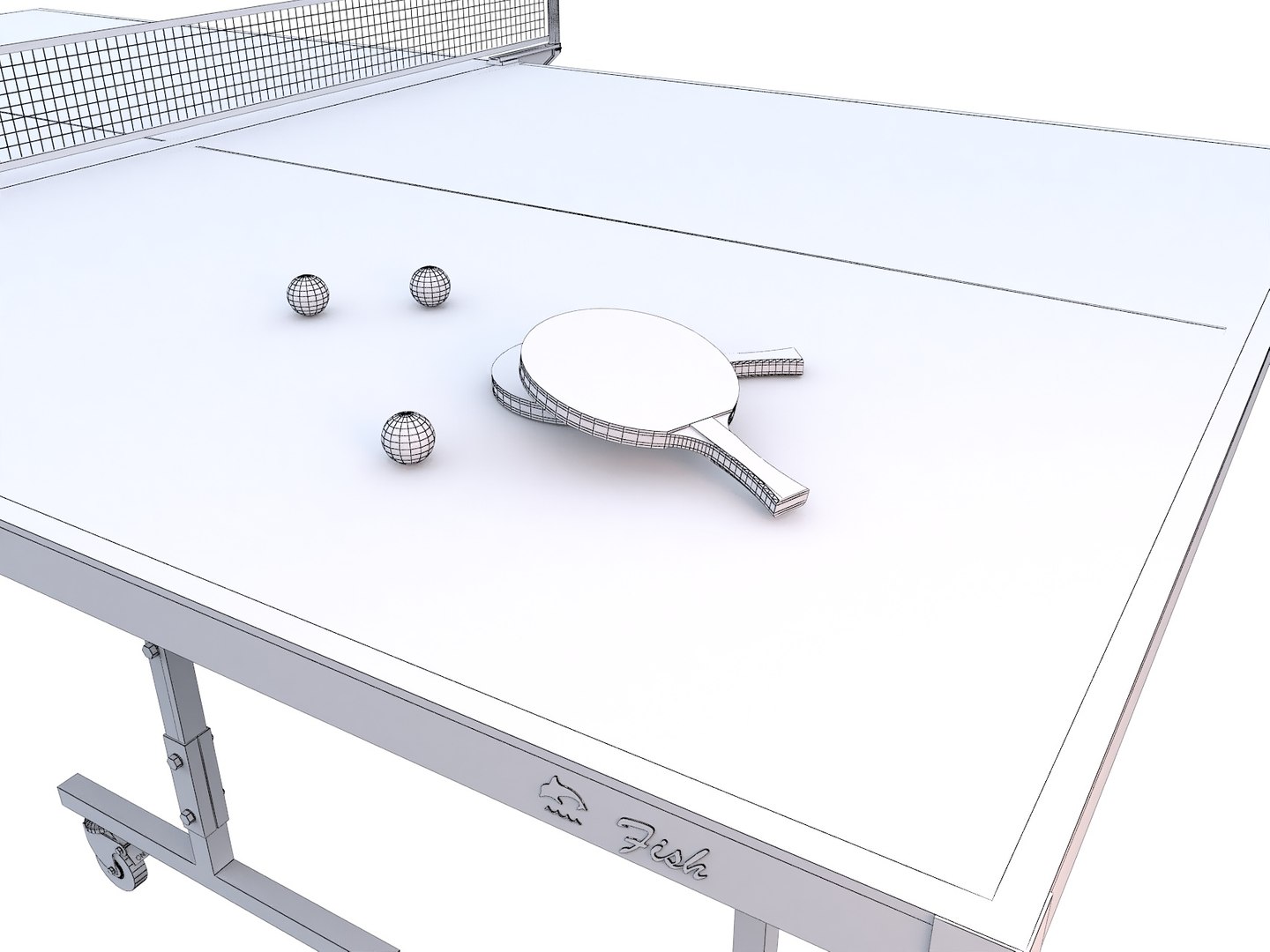 3D Table Tennis 2 2019 - TurboSquid 1850464