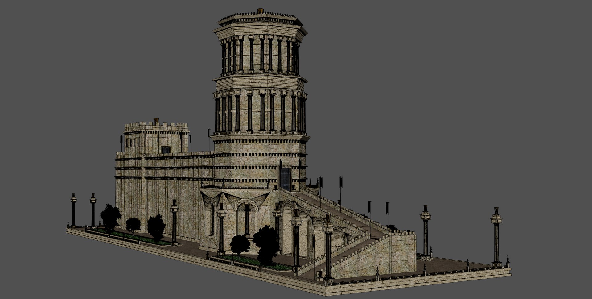 3D The Magne Tower - TurboSquid 2337786