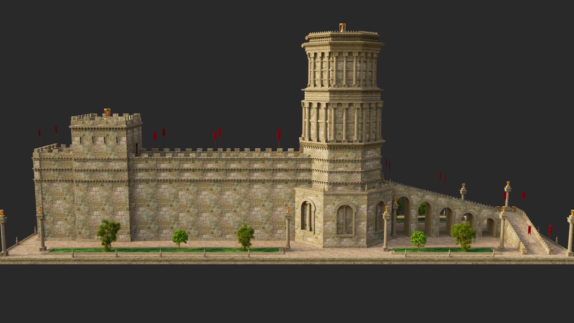3D The Magne Tower - TurboSquid 2337786
