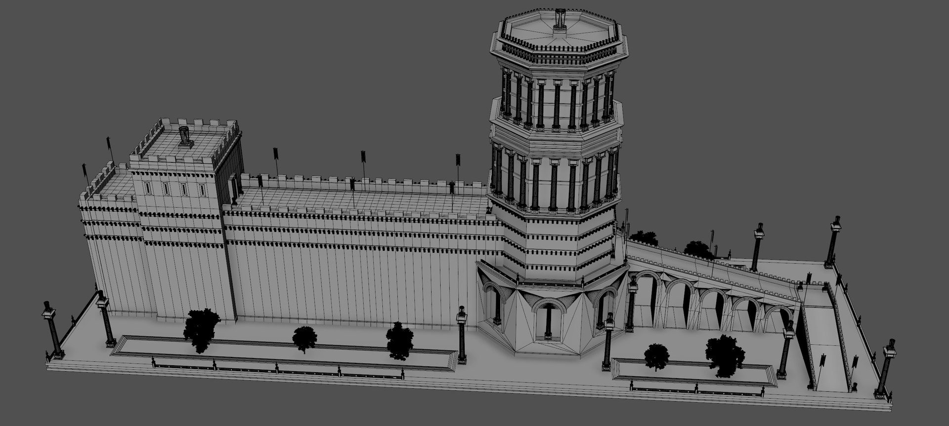 3D The Magne Tower - TurboSquid 2337786