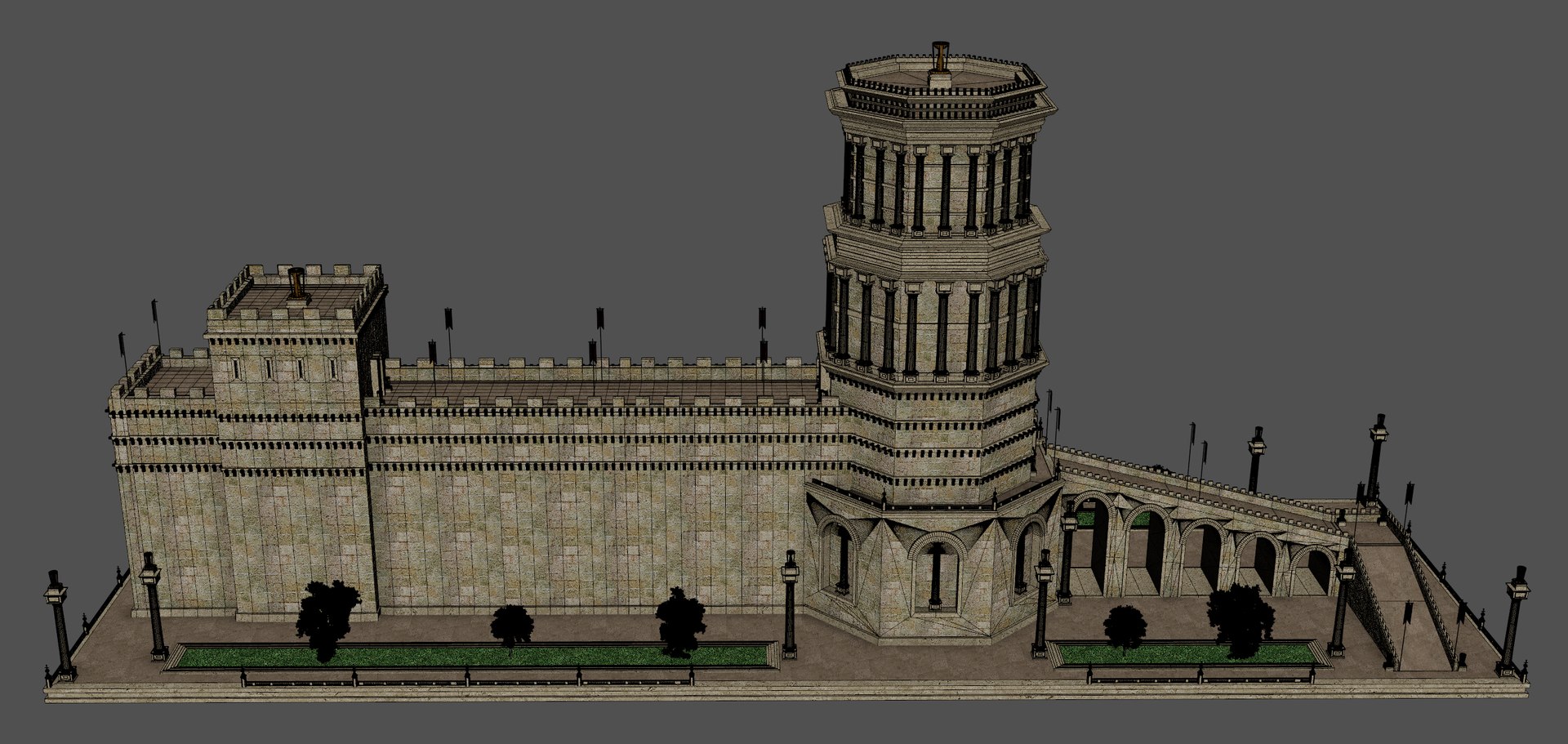 3D The Magne Tower - TurboSquid 2337786