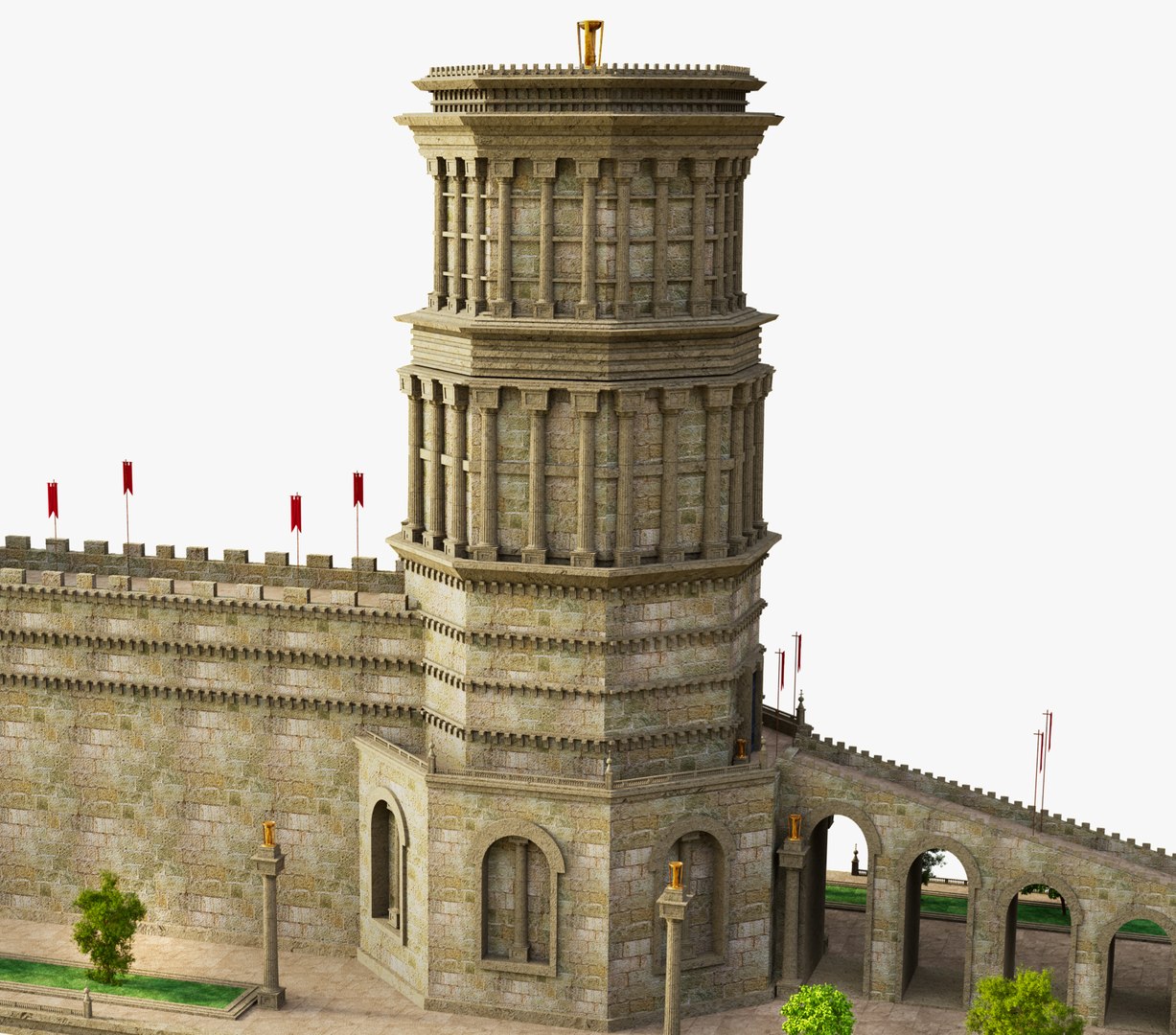 3D The Magne Tower - TurboSquid 2337786