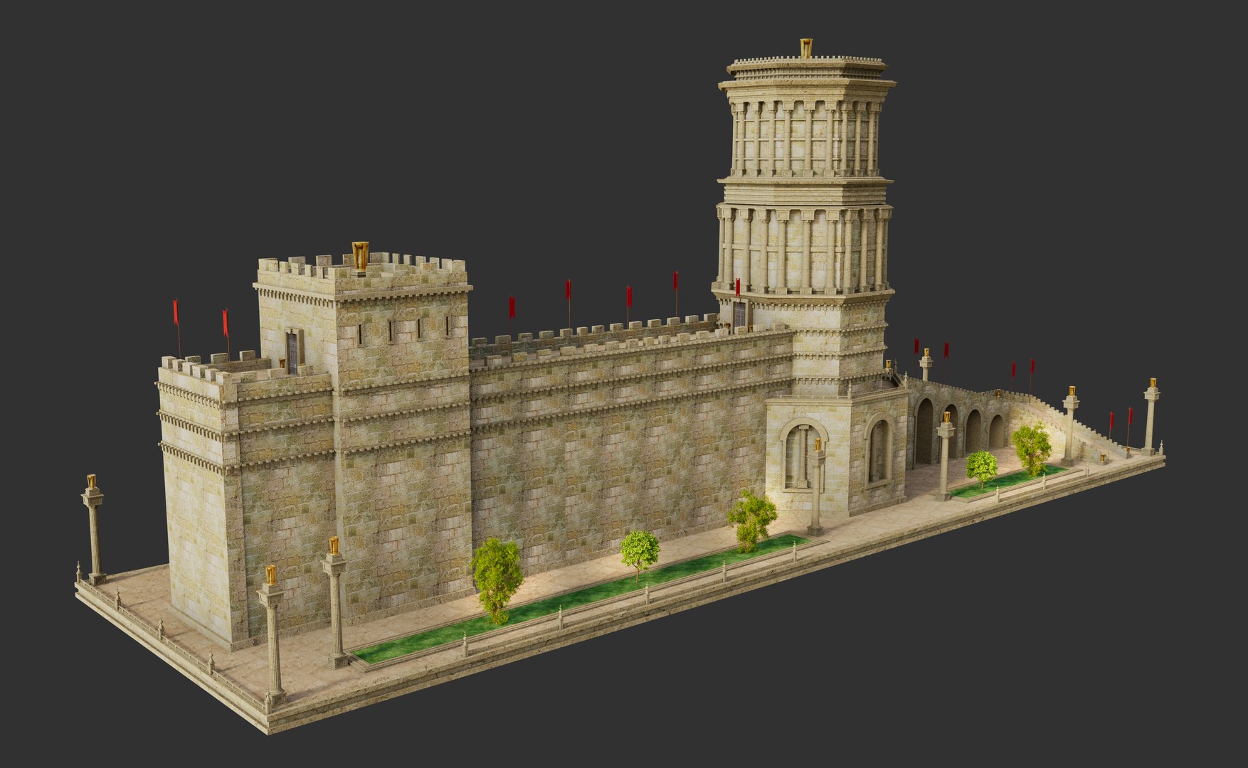 3D The Magne Tower - TurboSquid 2337786