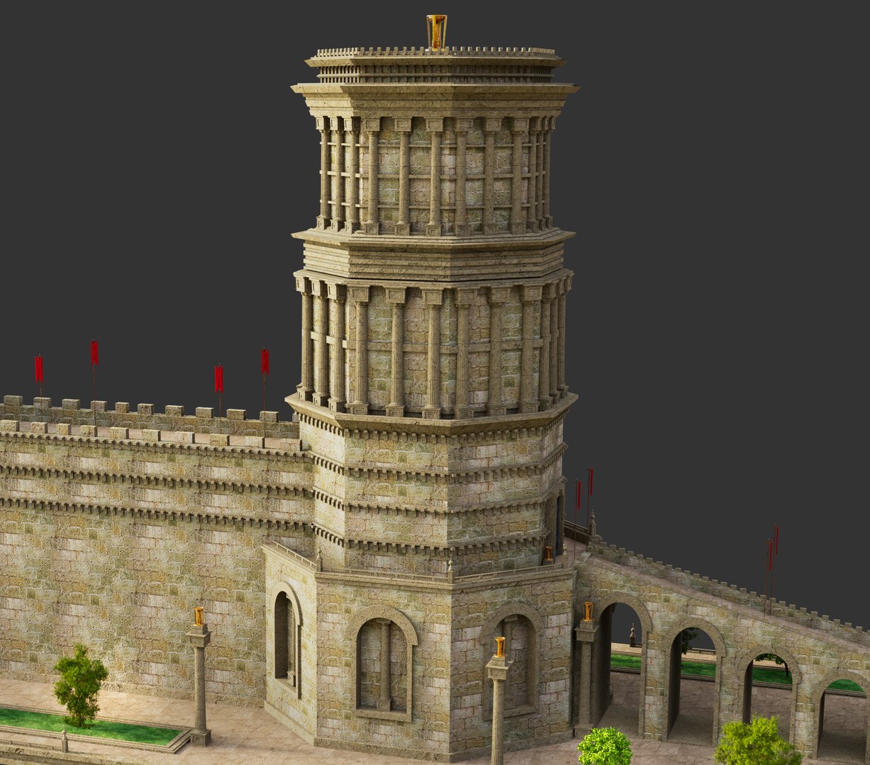 3D The Magne Tower - TurboSquid 2337786