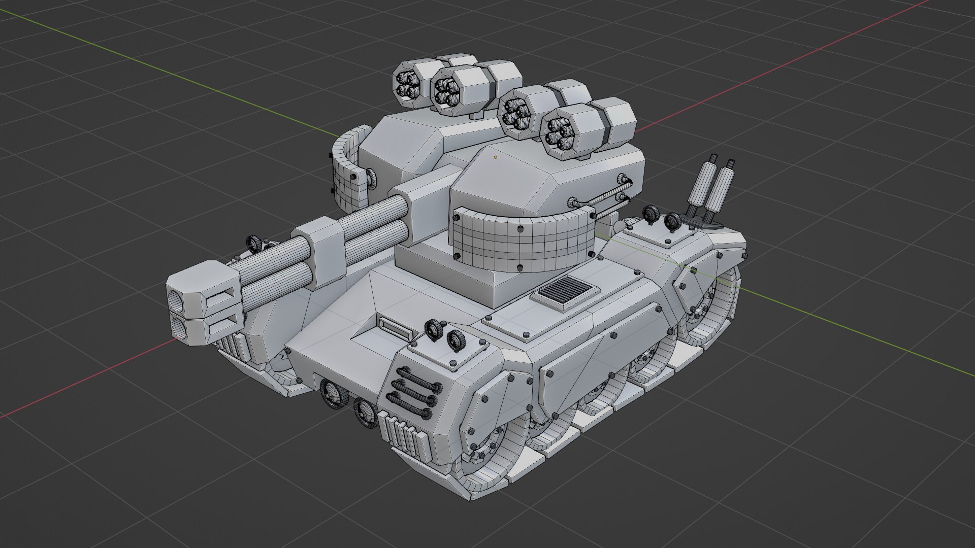 3D Stylized Lowpoly Turret - TurboSquid 2038105