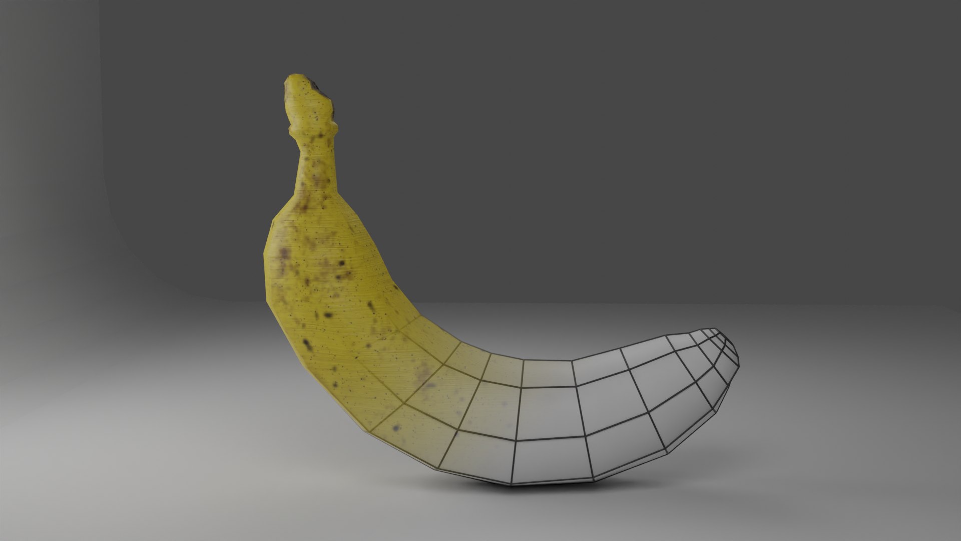 Low Poly - Banana Fruit 3D - TurboSquid 2104553