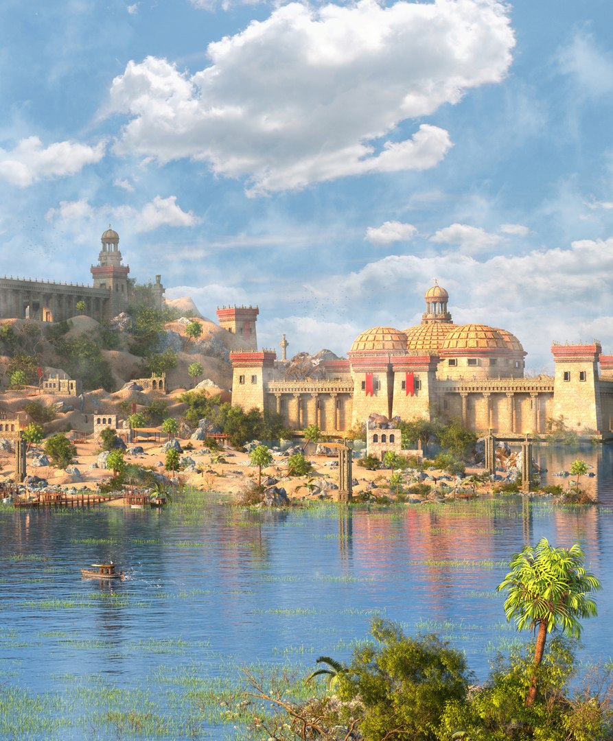 Alexandria Environment Model - TurboSquid 2189014