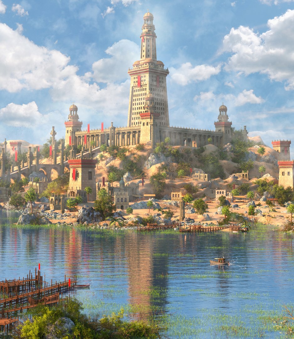 Alexandria Environment Model - TurboSquid 2189014