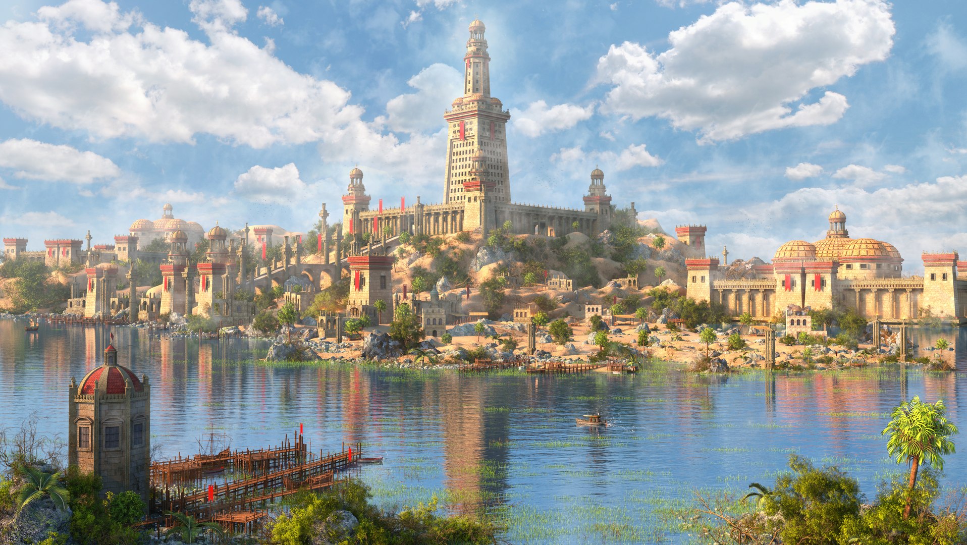 Alexandria Environment Model - TurboSquid 2189014