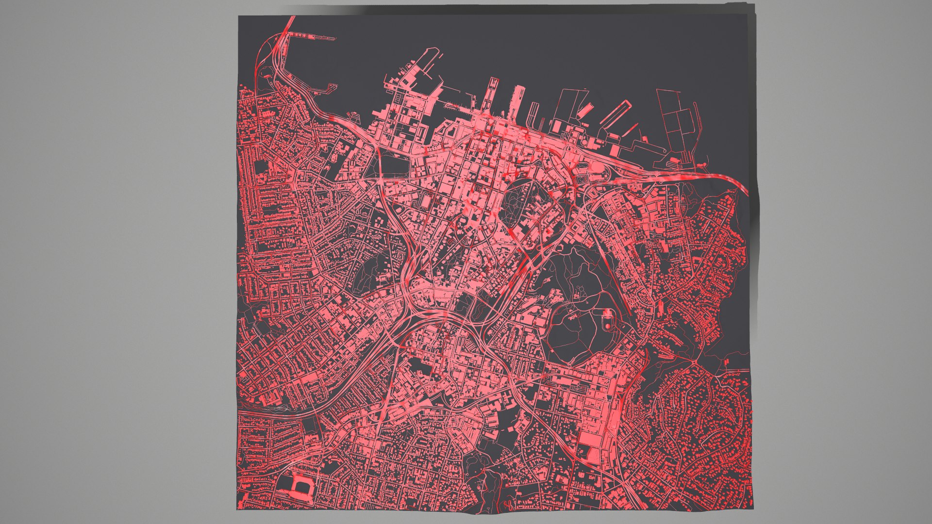 Cityscape Auckland Central New Zealand 3D model - TurboSquid 1831373