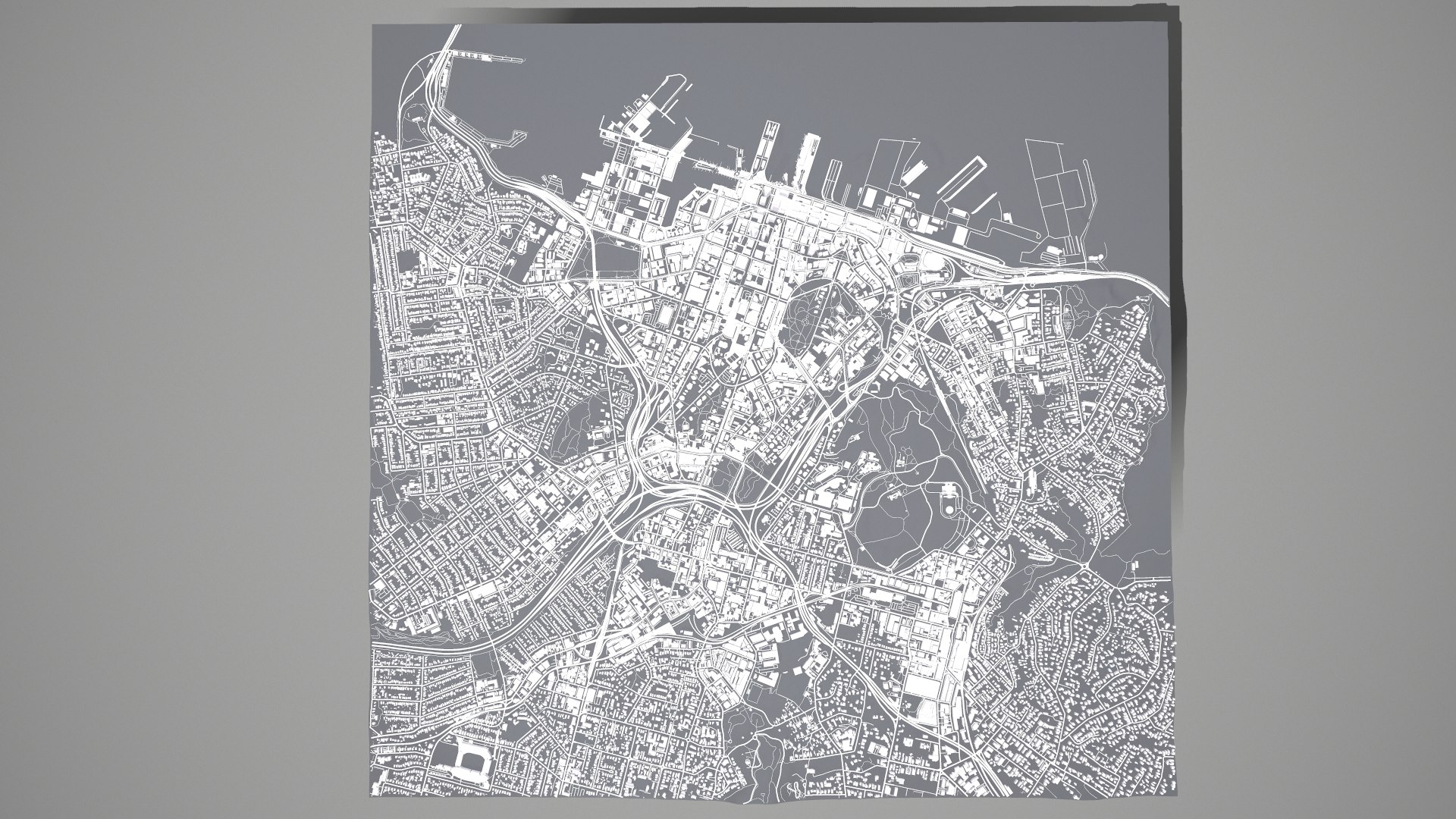 Cityscape Auckland Central New Zealand 3D model - TurboSquid 1831373