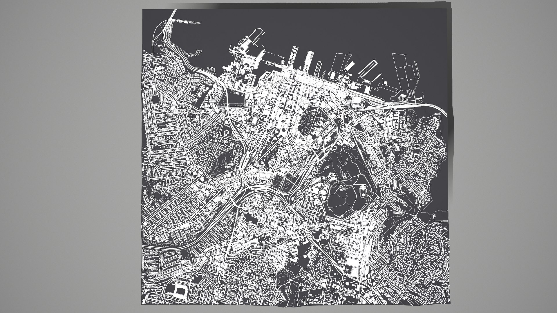 Cityscape Auckland Central New Zealand 3D model - TurboSquid 1831373