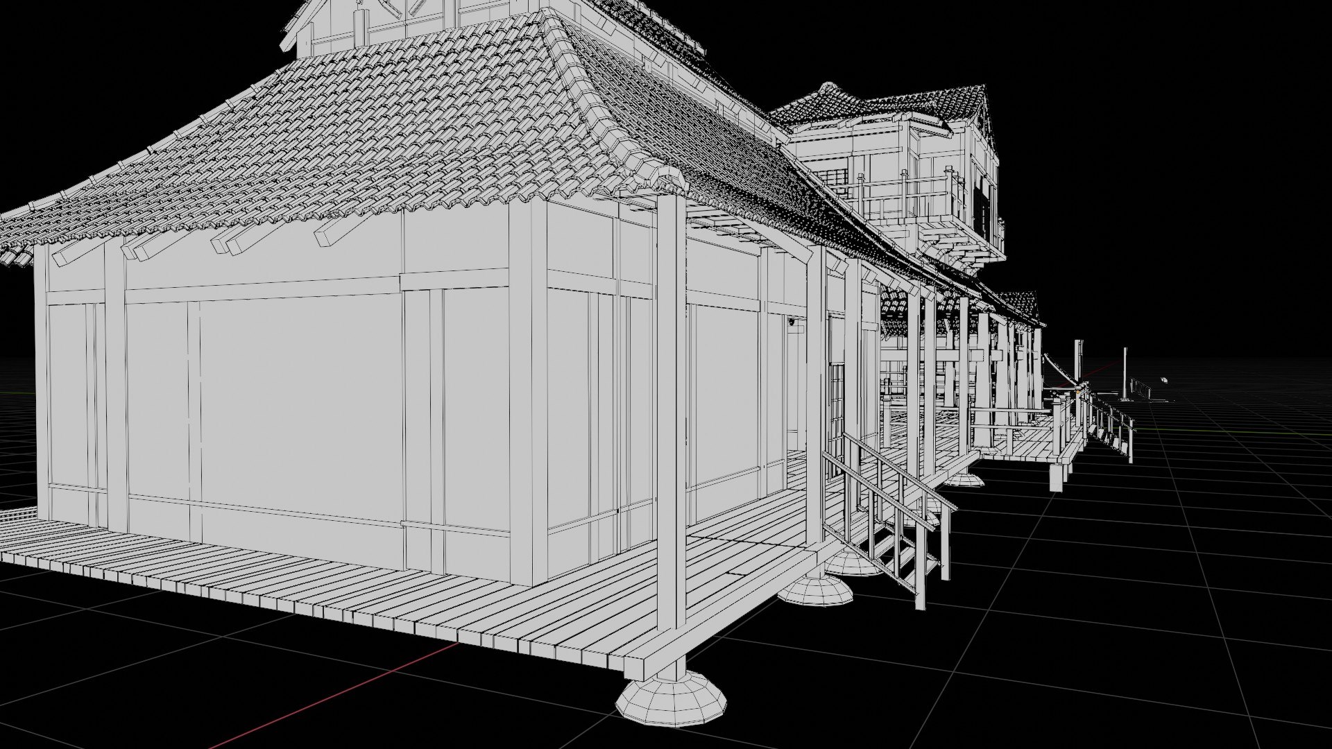 Japanese Modular Buildings With 4k Textures 3D - TurboSquid 1992341