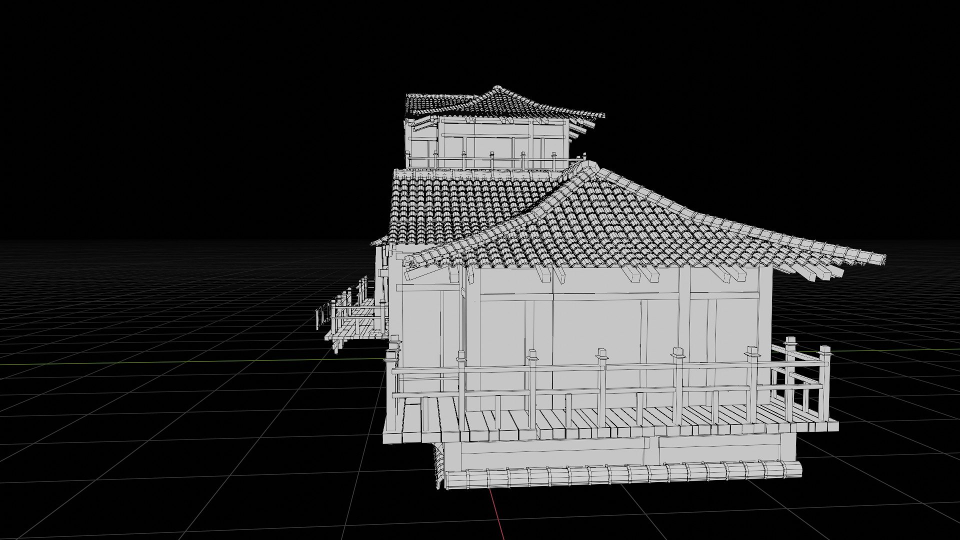Japanese modular buildings with 4k textures 3D - TurboSquid 1992341