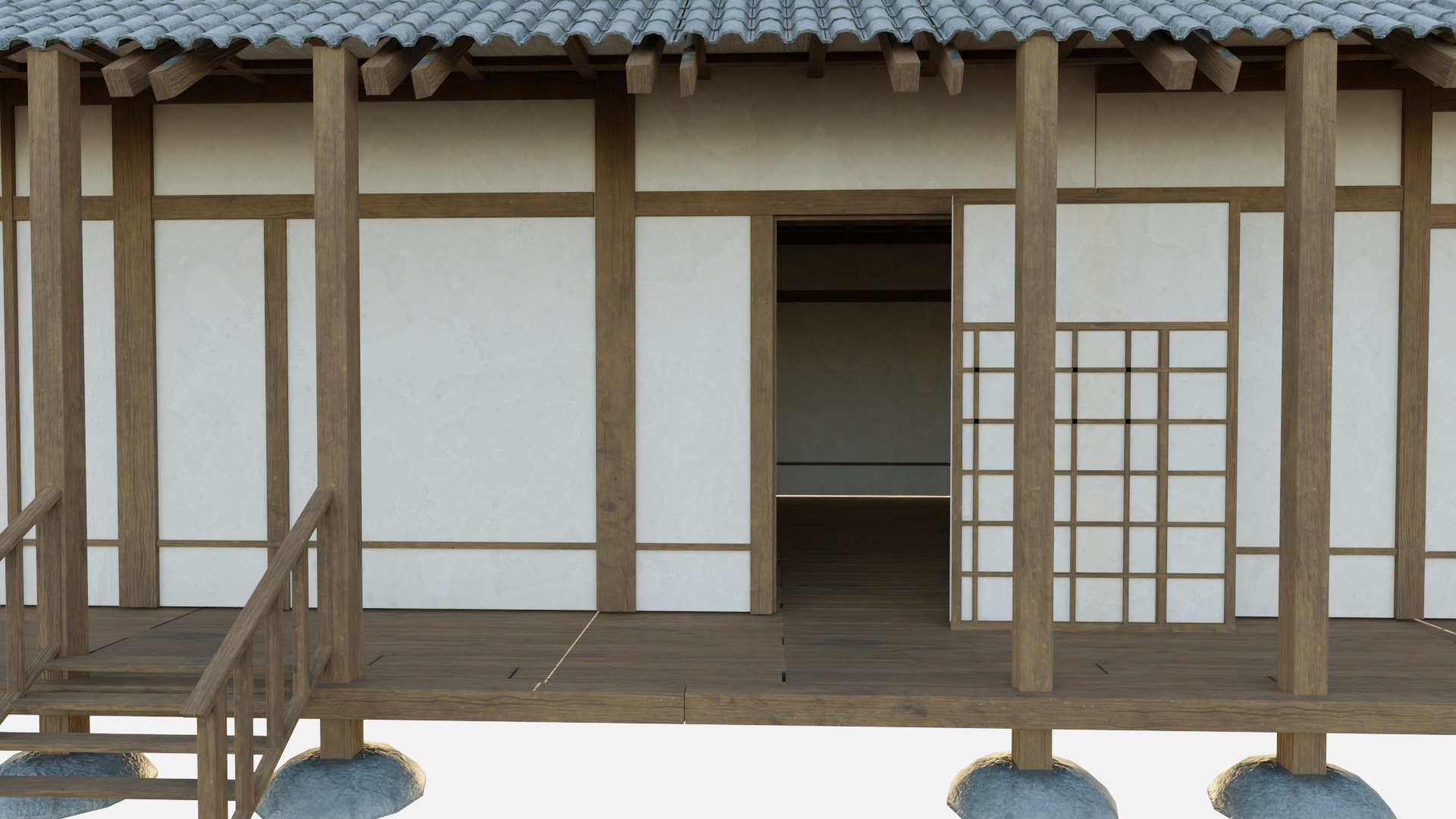 Japanese Modular Buildings With 4k Textures 3D - TurboSquid 1992341