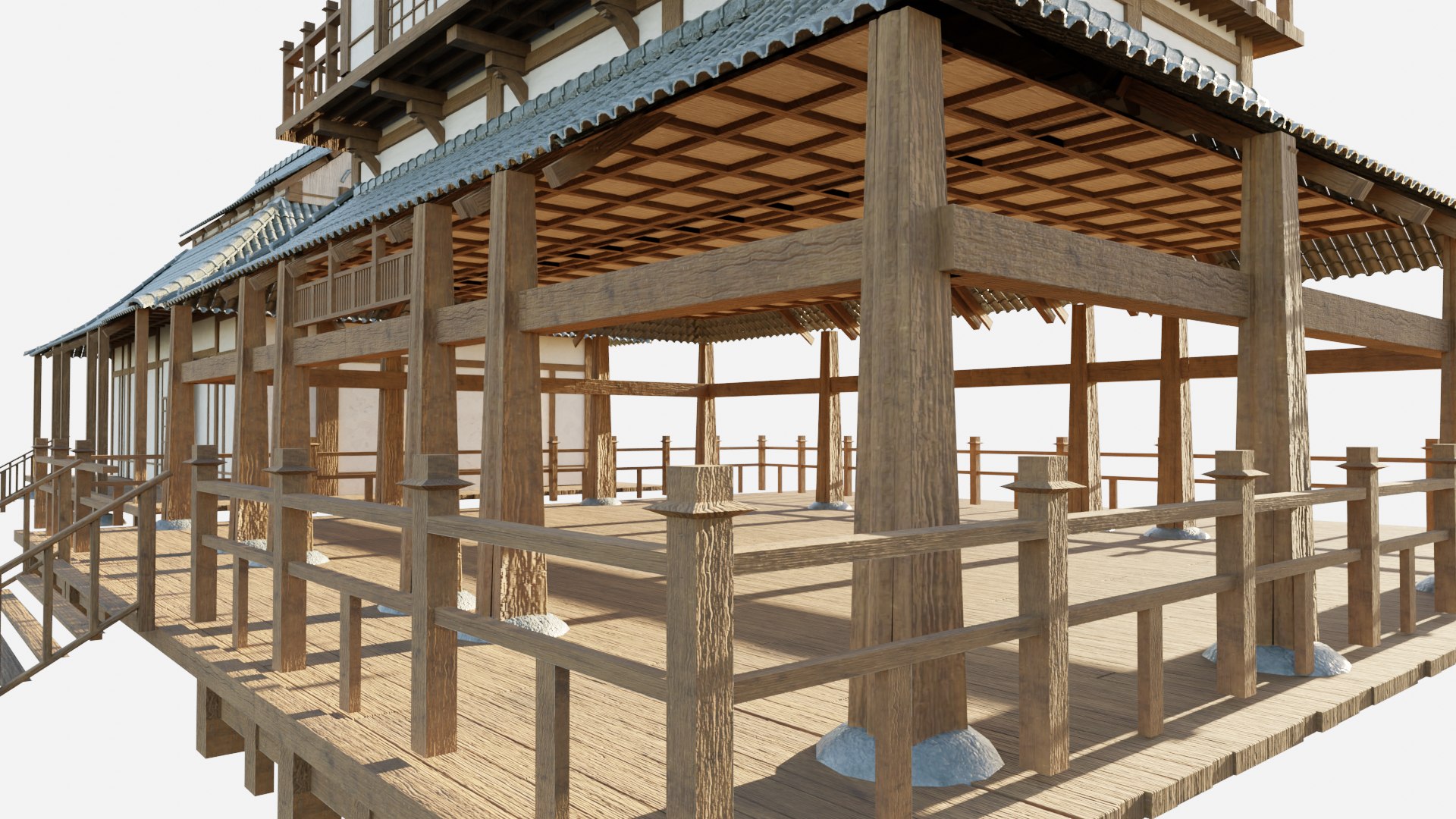 Japanese Modular Buildings With 4k Textures 3D - TurboSquid 1992341