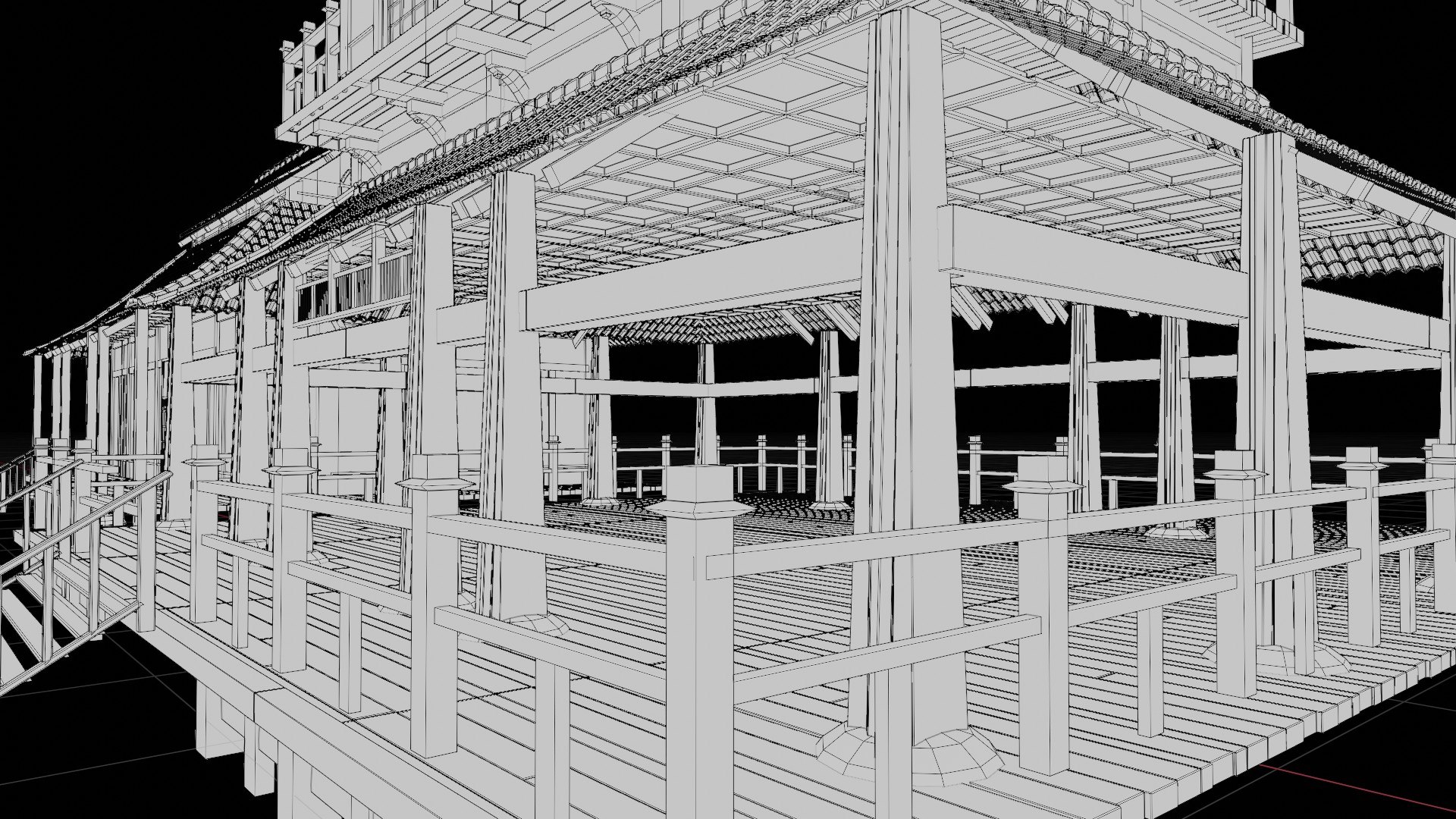 Japanese modular buildings with 4k textures 3D - TurboSquid 1992341