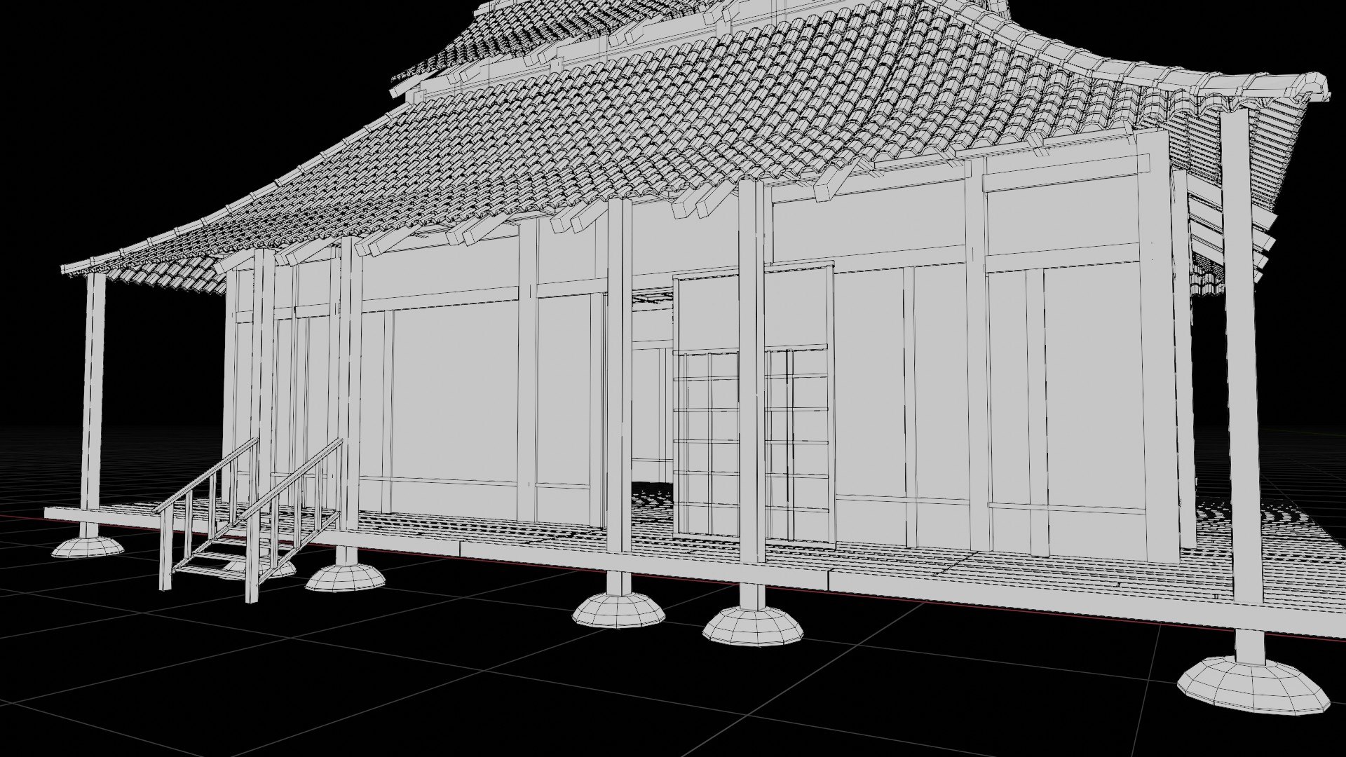 Japanese Modular Buildings With 4k Textures 3D - TurboSquid 1992341