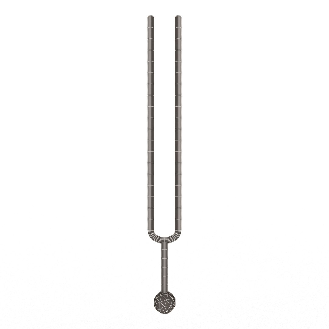 Tuning Fork 3D Model - TurboSquid 2006928