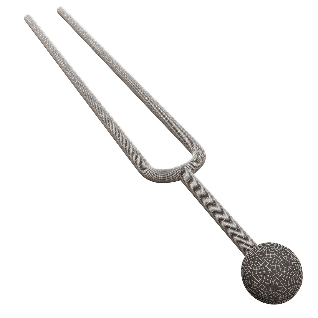 Tuning Fork 3D Model - TurboSquid 2006928