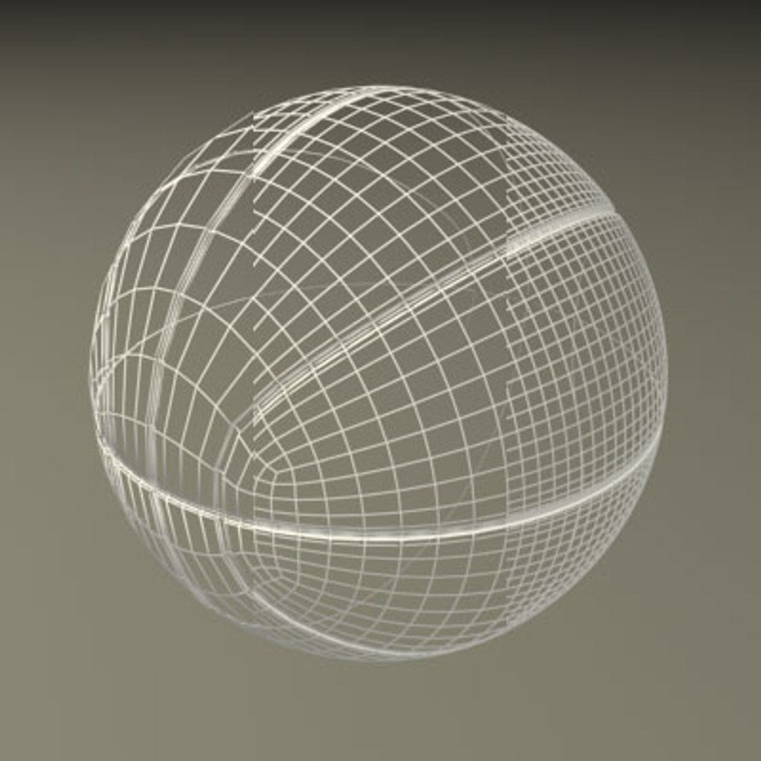 3d Model Basketball Ball