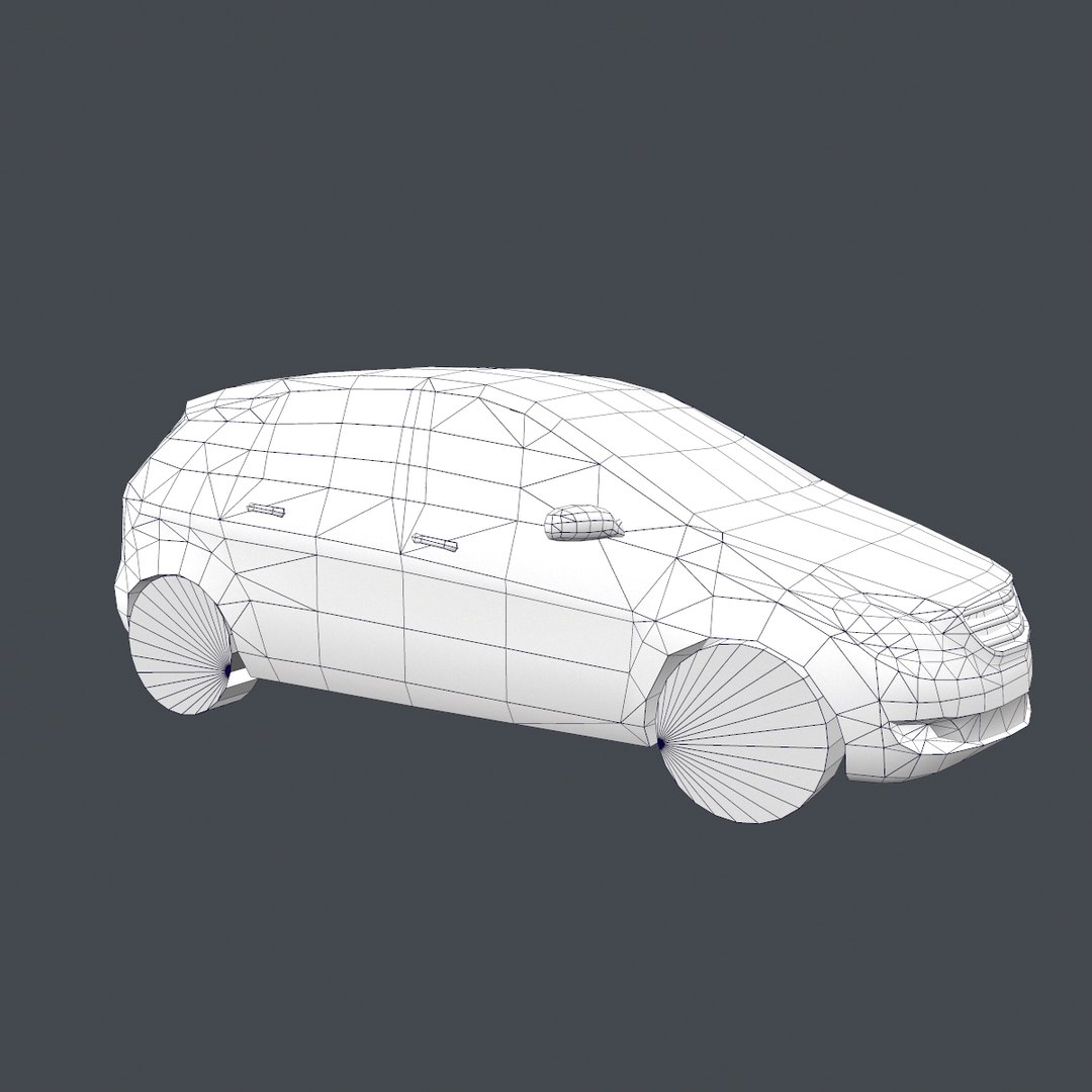 Generic Car 3d Model