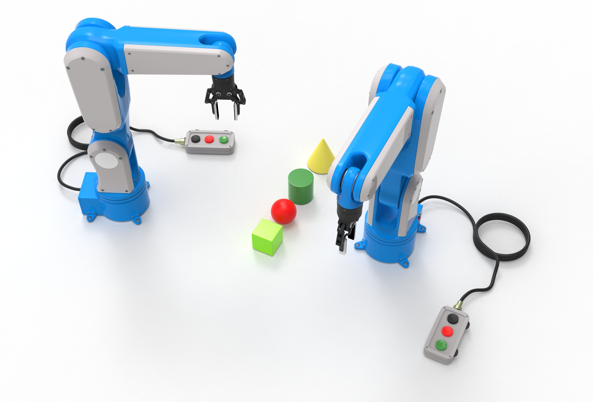 Braço robótico industrial Modelo 3D - TurboSquid 1673496