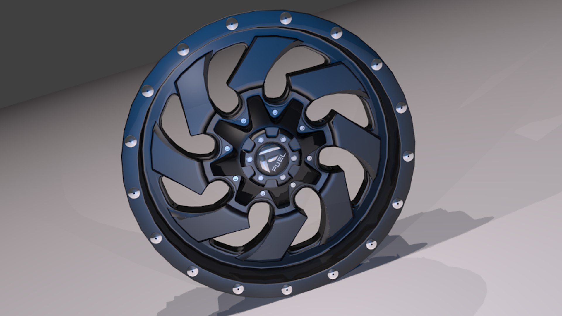 3D wheel rim fuel - TurboSquid 1609908