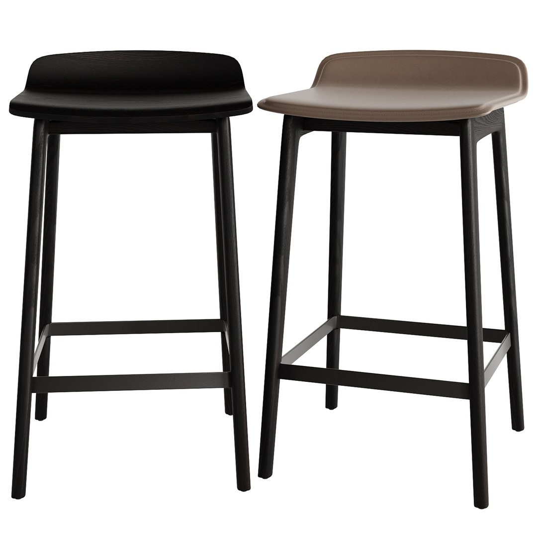 Woody Stool by Molteni C3Dモデル - TurboSquid 2032205