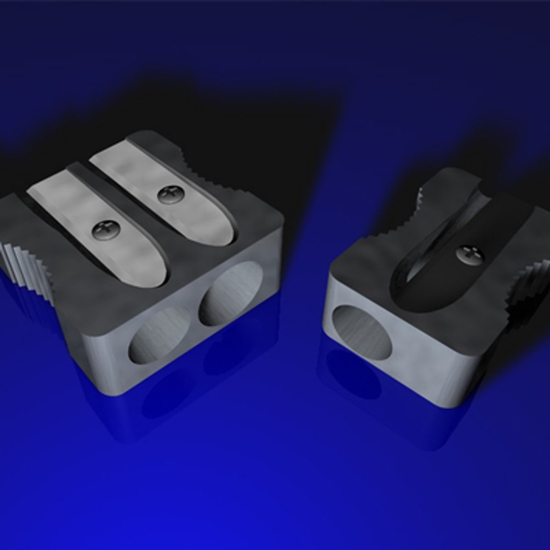 3d Model Metal Sharpener