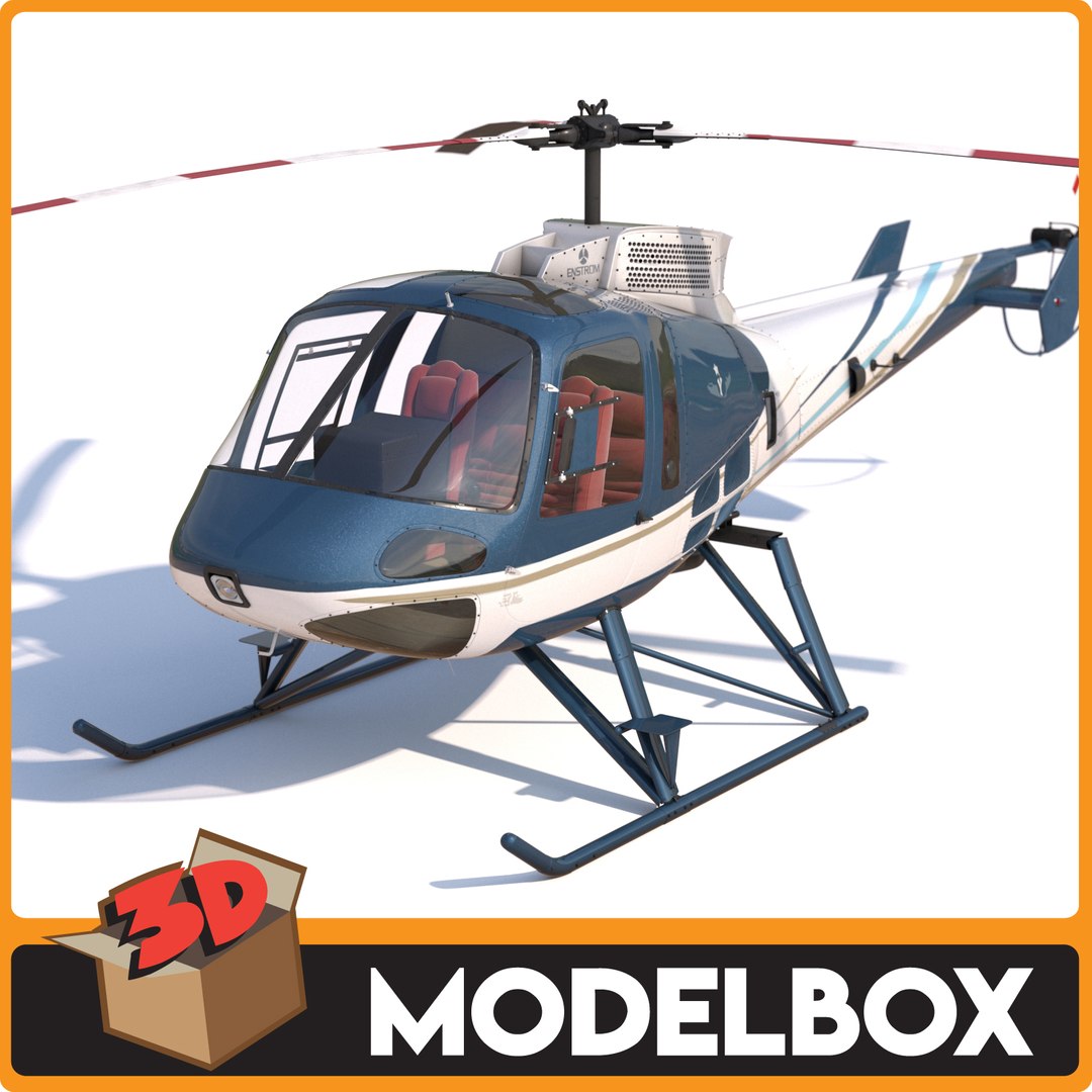 Enstrom 480b 3D Model - TurboSquid 1324276