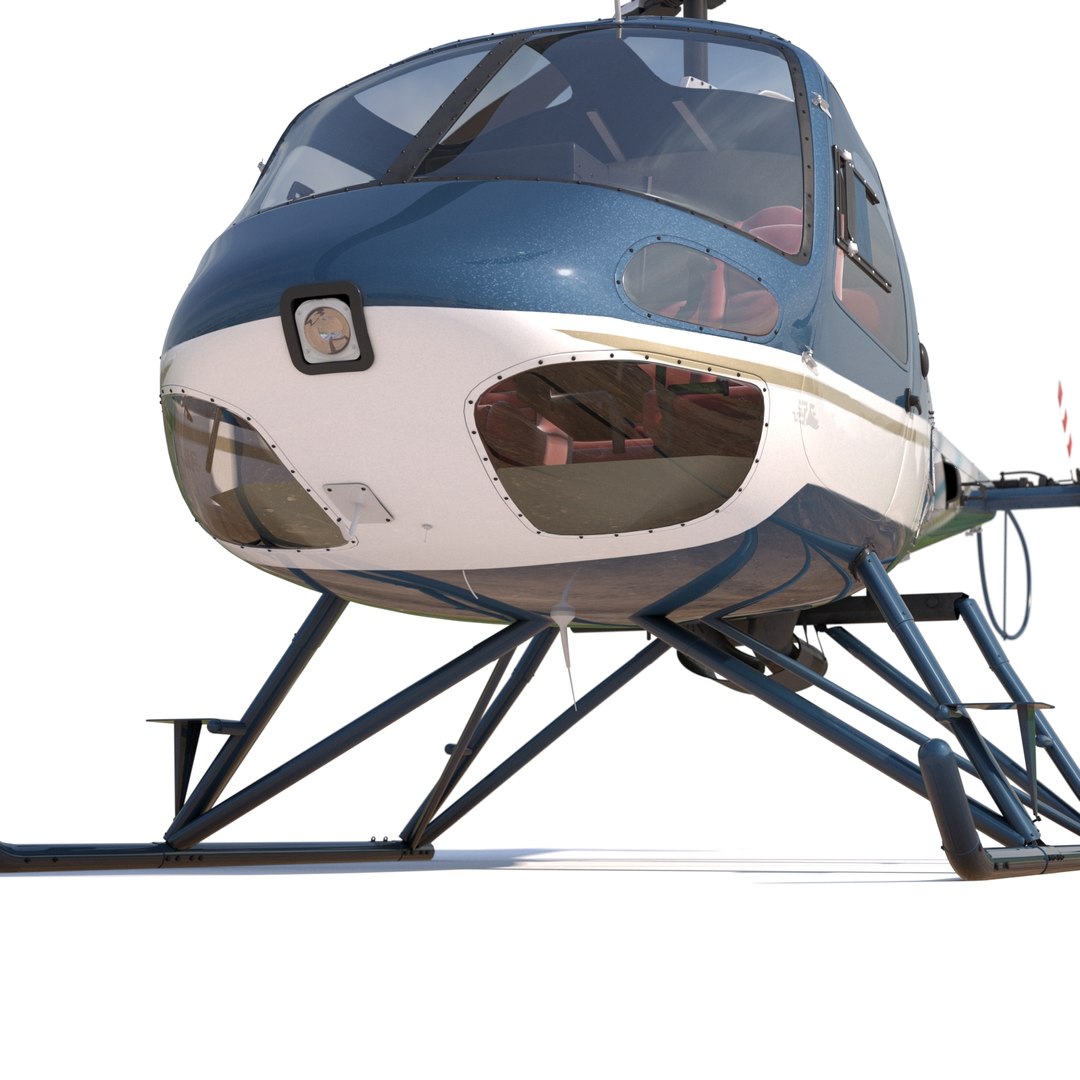 Enstrom 480b 3D Model - TurboSquid 1324276