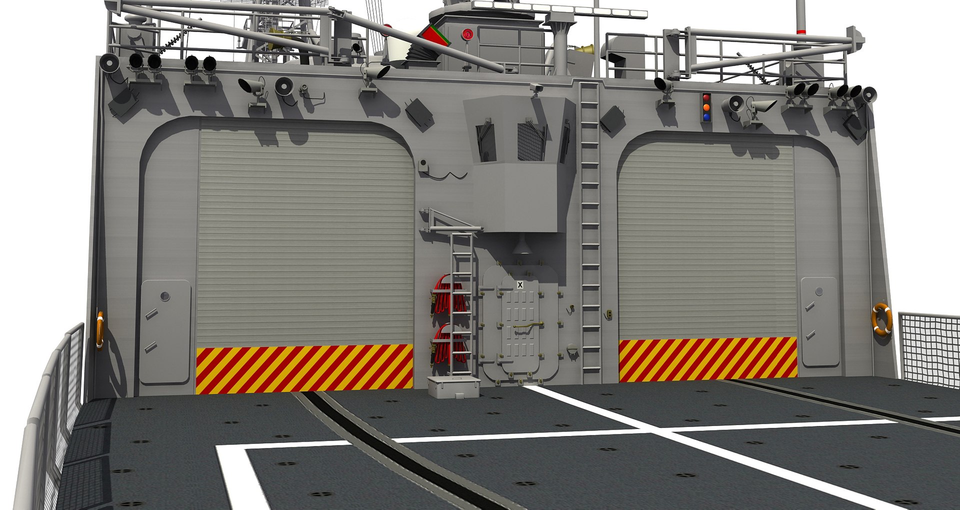 3D Oliver Perry Class Frigate - TurboSquid 1352375