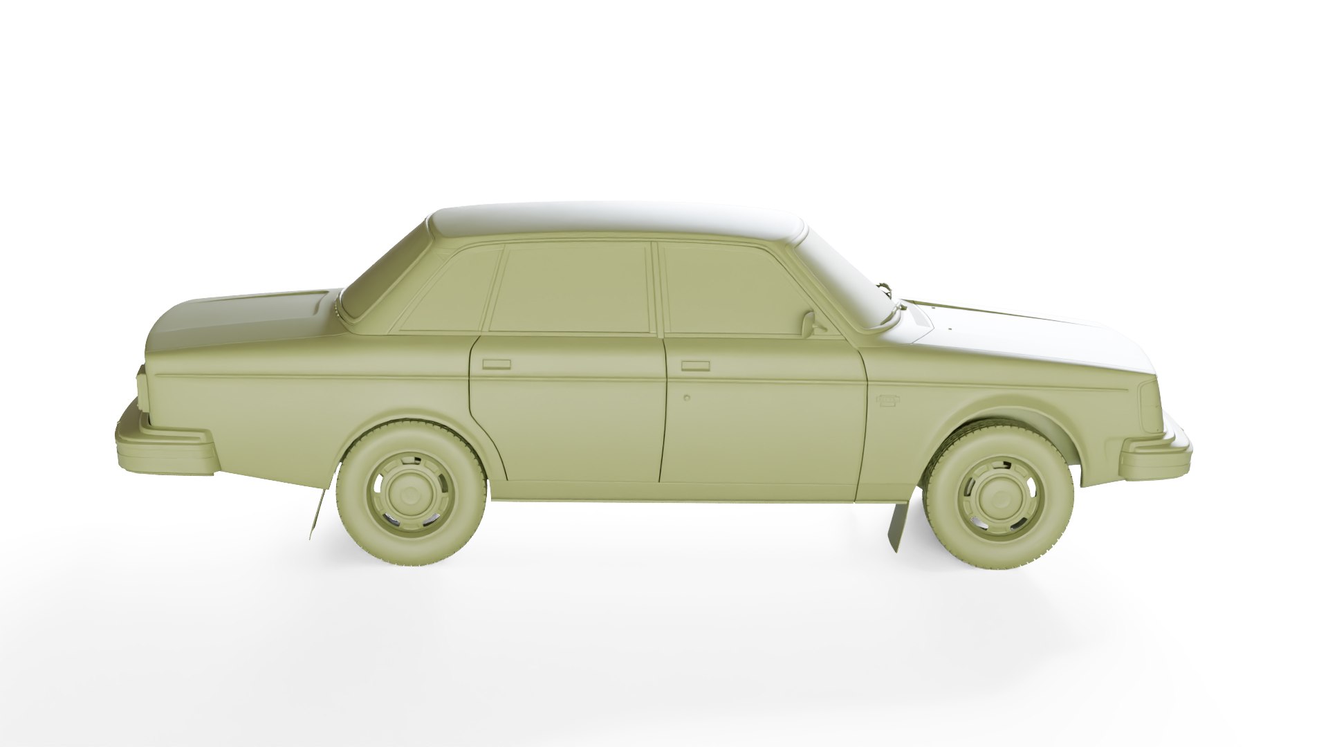1975 Volvo 244 DL 3D Model - TurboSquid 2497083