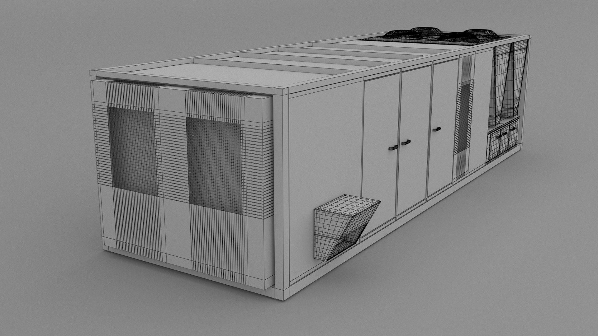 3D Air Conditioning Unit - TurboSquid 2124552
