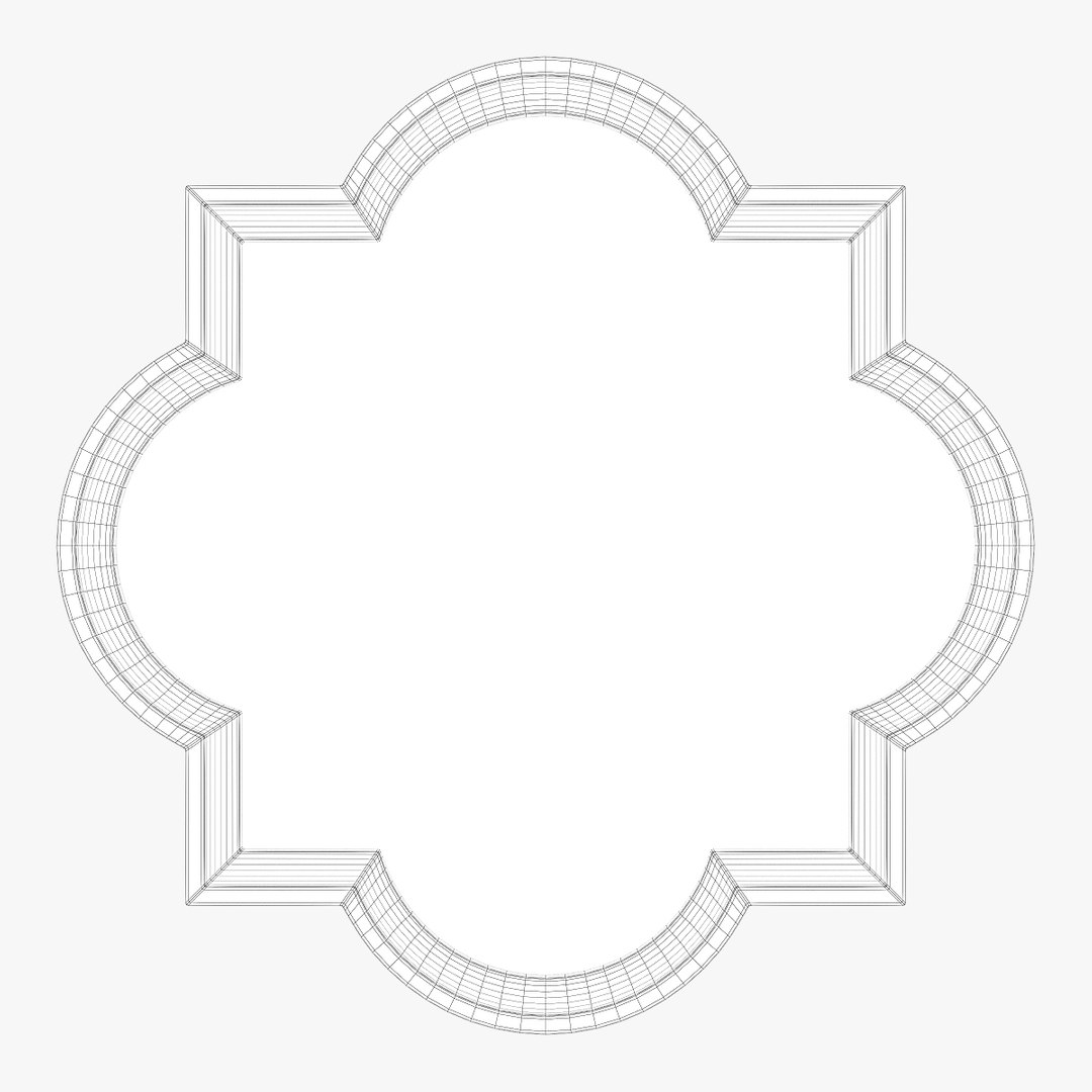 Mirror decor model - TurboSquid 1426840