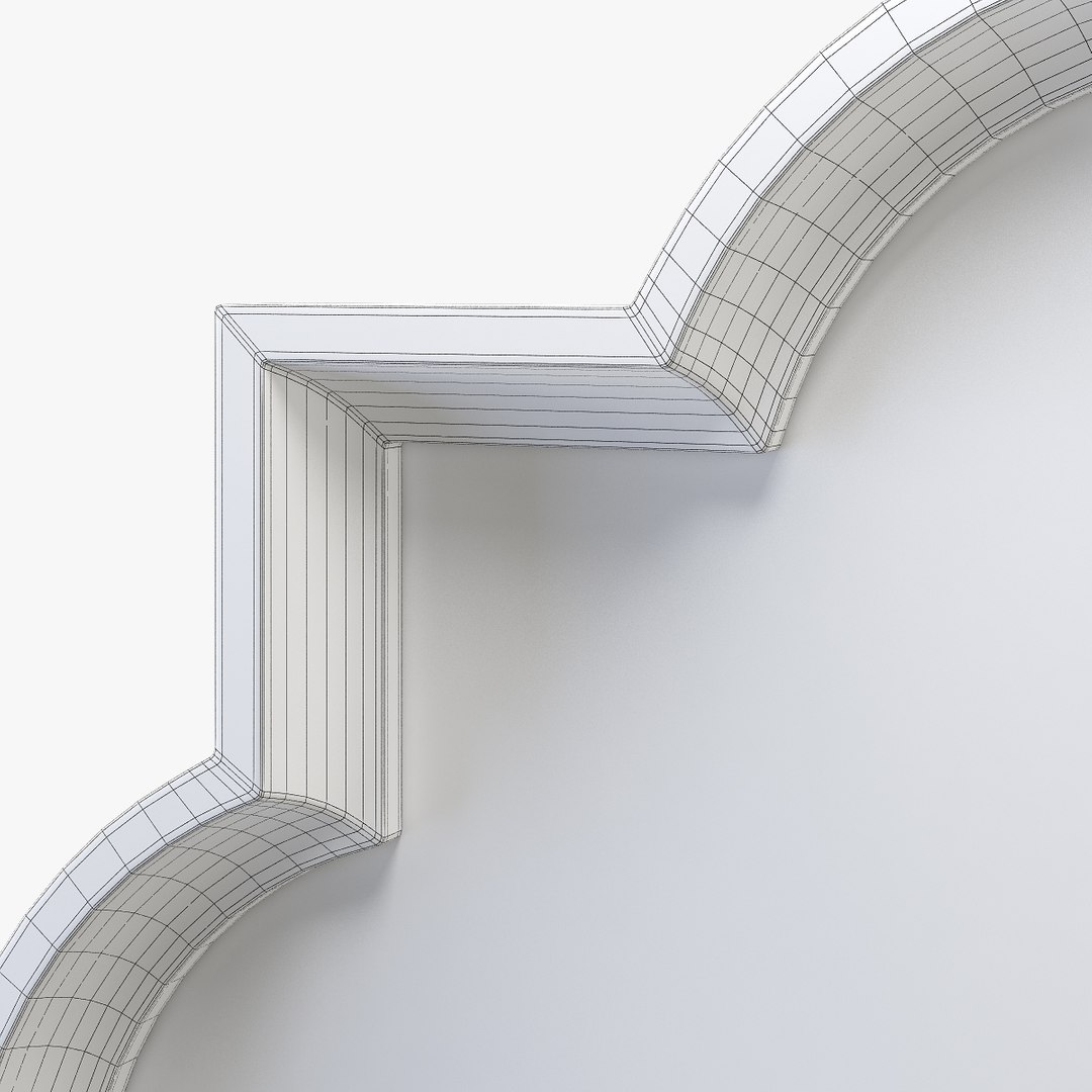 Mirror decor model - TurboSquid 1426840