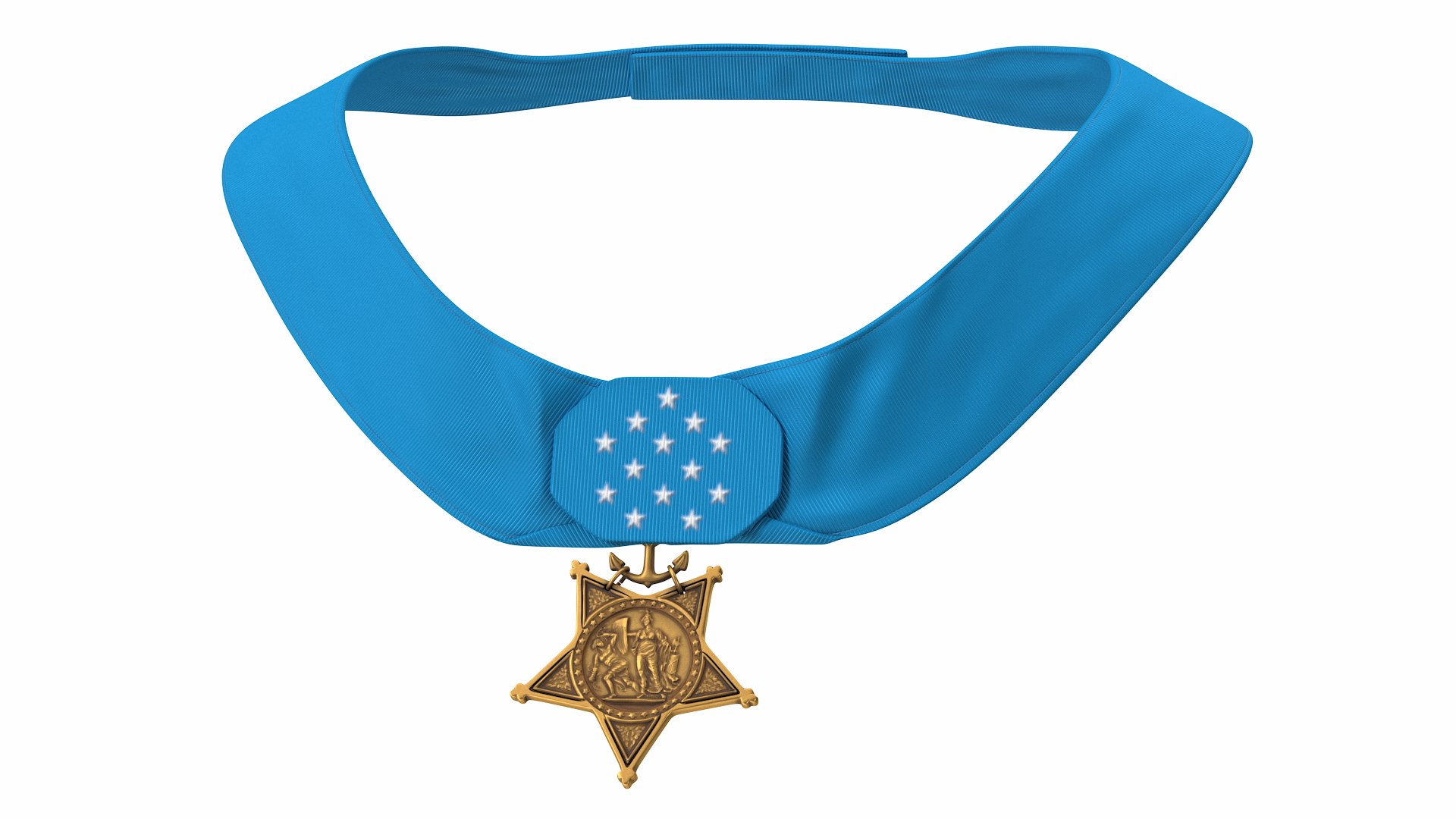 3D US Navy Medal of Honor Worn - TurboSquid 2046652