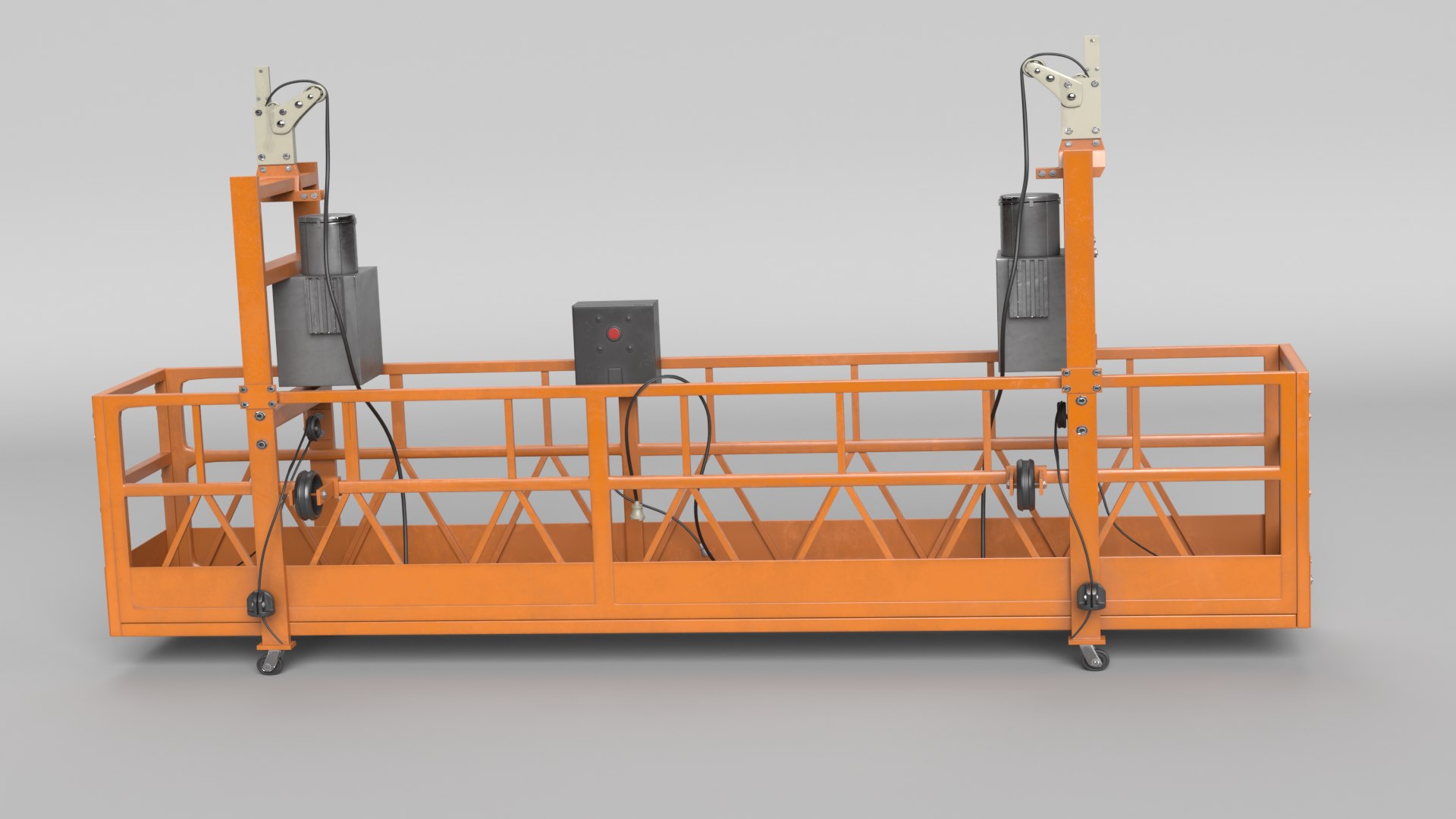 Window Cleaning Gondola Model - TurboSquid 1601109