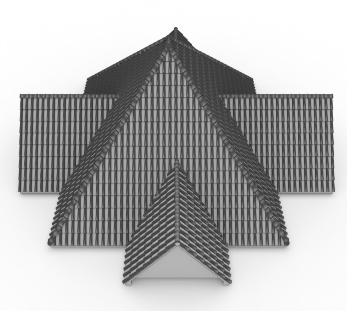 Realistic Roof Shingles 11 3D - TurboSquid 1762169