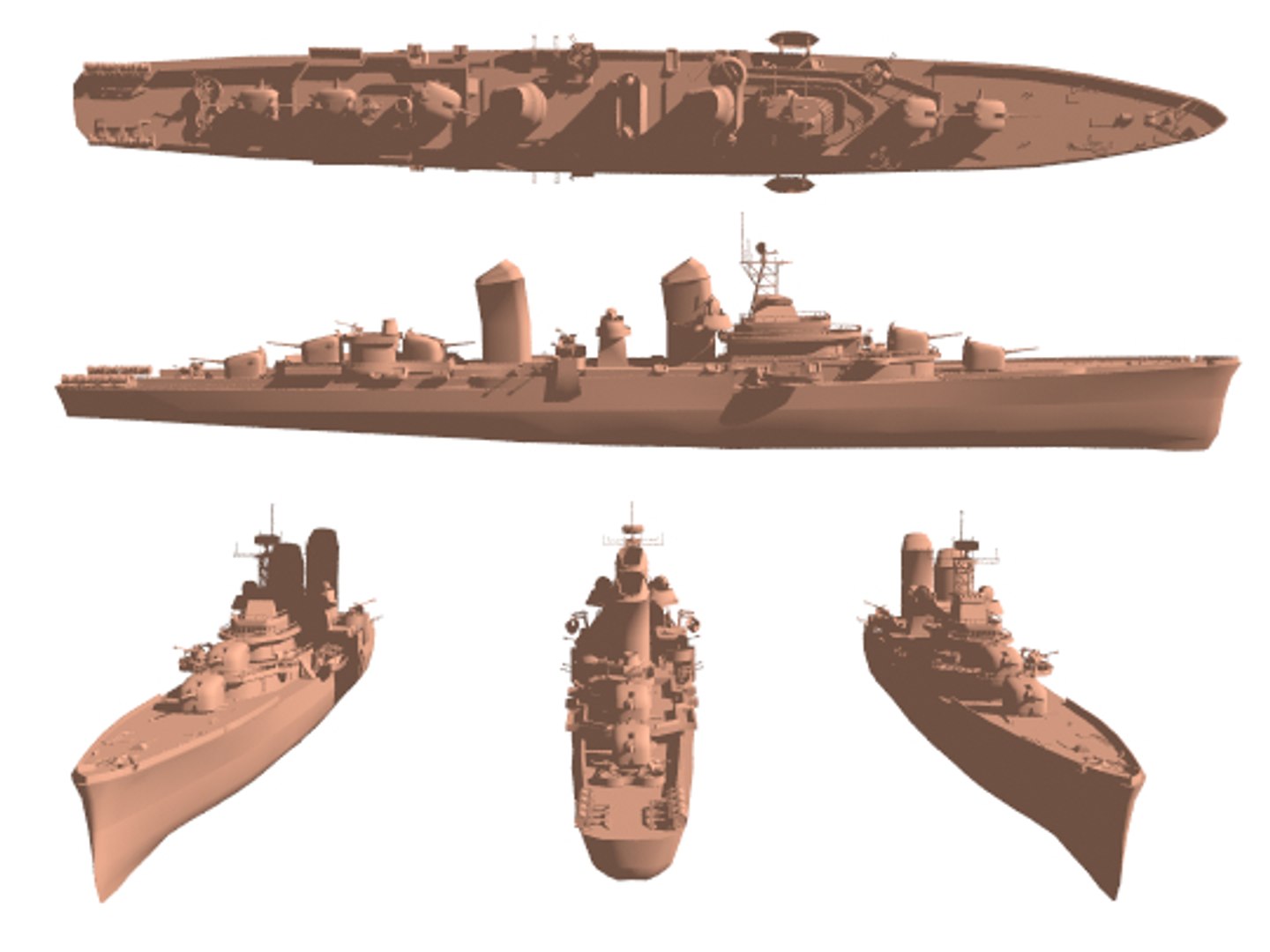 3d War Navy