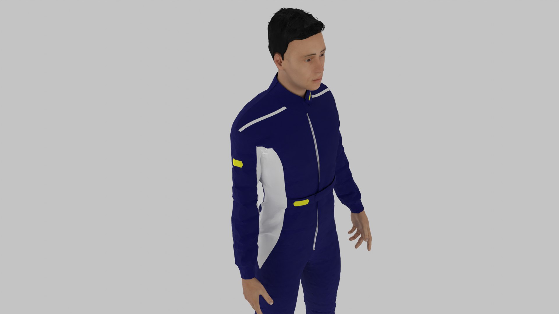 Race Driver 3D Model - TurboSquid 1971671