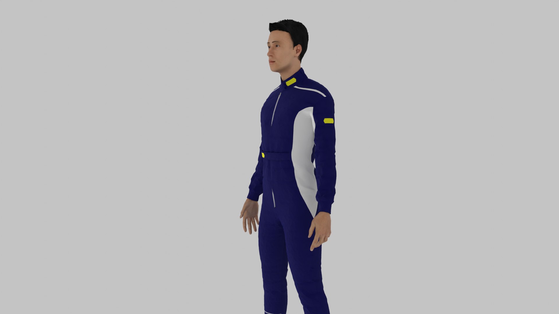 Race Driver 3D Model - TurboSquid 1971671