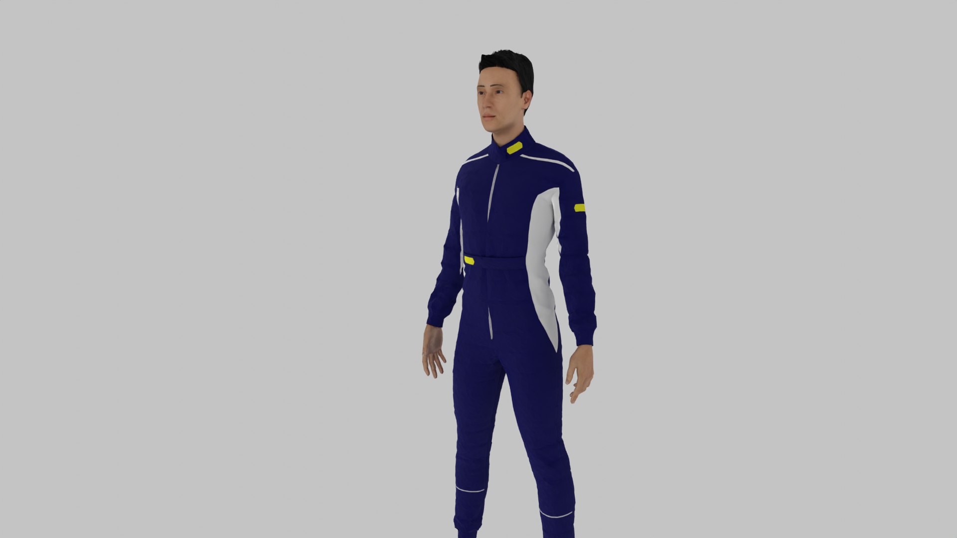Race Driver 3D Model - TurboSquid 1971671