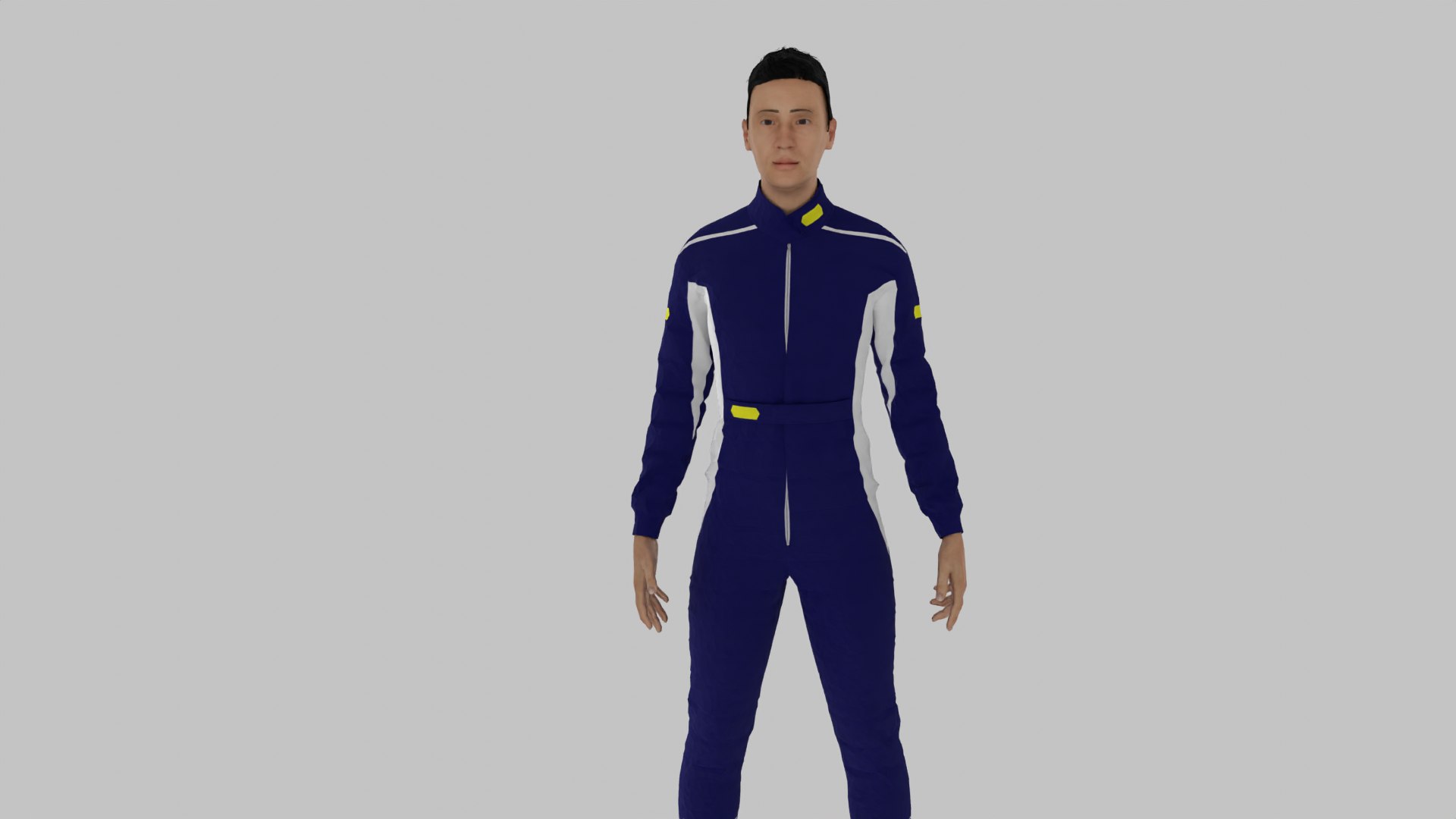 Race Driver 3D Model - TurboSquid 1971671