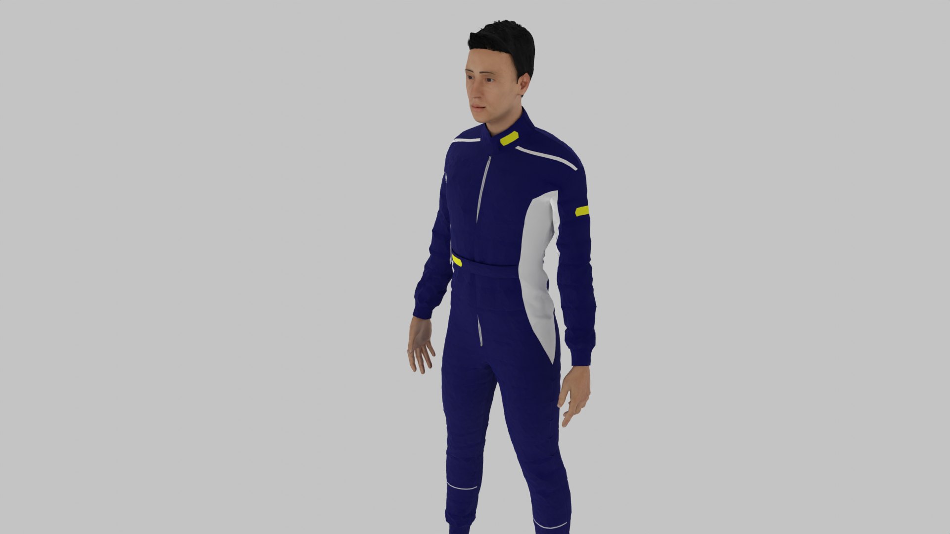 Race Driver 3D Model - TurboSquid 1971671
